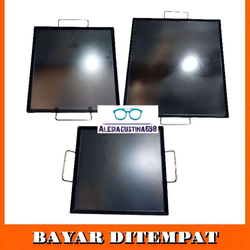 Jual wajan roti bakar / wajan burger ukuran 40cm X 40cm / wajan ...