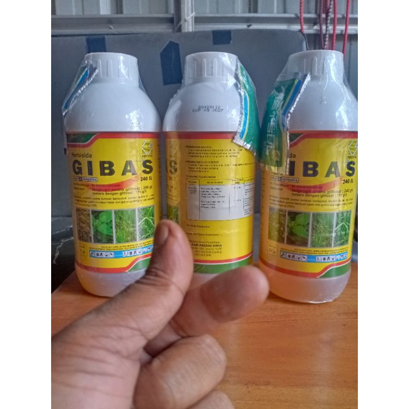 Jual Herbisida GIBAS 240 SL 1 Liter|Sistemik Mati-Akar | Shopee Indonesia