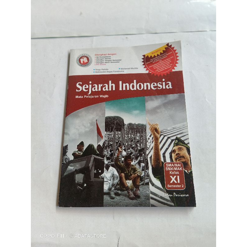 Jual BUKU PR SEJARAH INDONESIA SMA MA KLS XI K13 WAJIB RINGO RAHATA | Shopee Indonesia