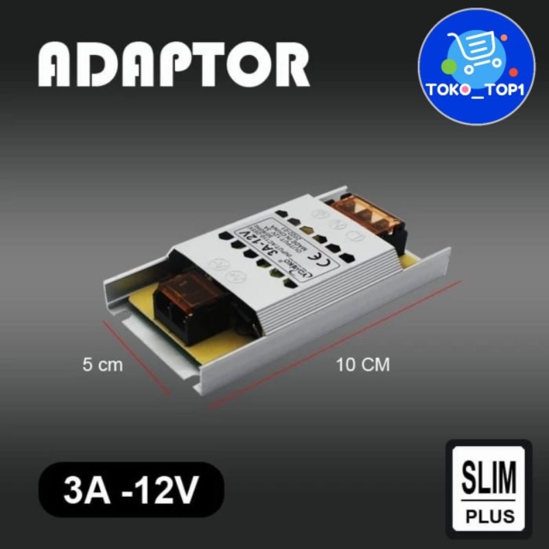 Jual Trafo LED Strip 3A 5A 10A 15A 12v Power Supply Slim Tipis AC DC Travo | Shopee Indonesia