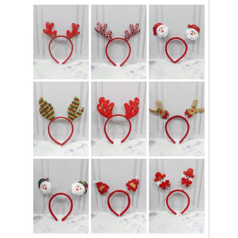 Jual Bando Natal / Bando Christmas / Bando Pohon Natal / Bando Rusa ...