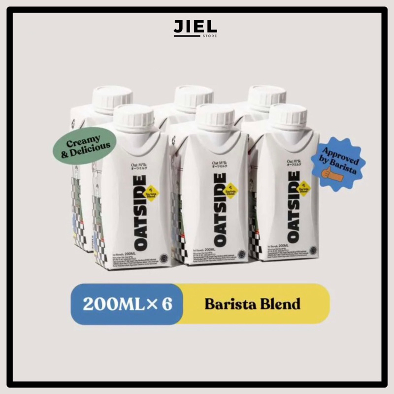 Jual OATSIDE MINI - Oat Milk Barista Blend 200 ML BUNDLE 6PCS | Shopee ...