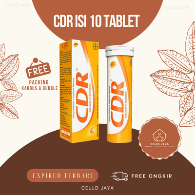 Jual CDR Suplemen Kalsium Rasa Jeruk 10 Tablet - Vitamin C | Shopee ...