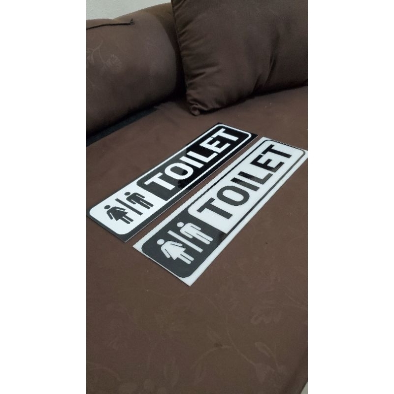 Jual SIGN BOARD TOILET-TANDA TULISAN TOILET | Shopee Indonesia