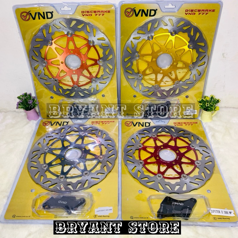 Jual PIRINGAN DEPAN CAKRAM VND 777 300MM JUPITER Z F1ZR VEGA CNC ...