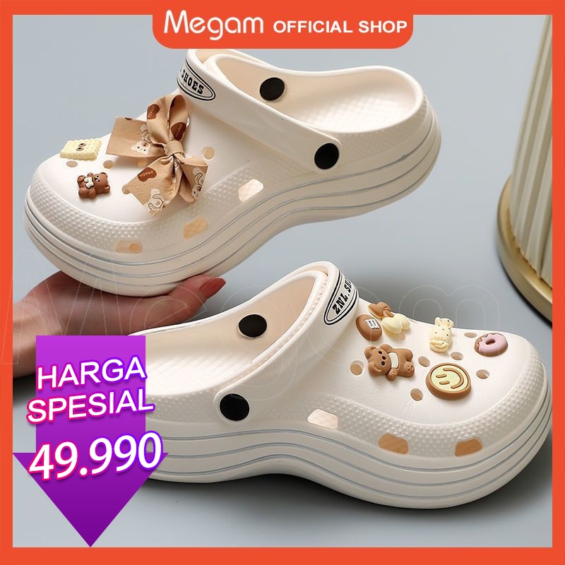 Jual Megam Sendal Fuji Viral Wanita Sandal Kodok Wanita Sendal Wanita ...