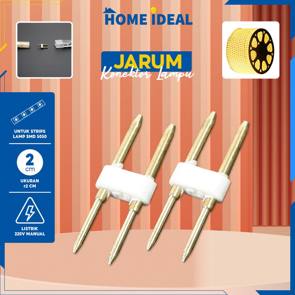 Jual Pin Jarum Sambungan Kabel Soket dan Led Strips / Jarum Konektor ...