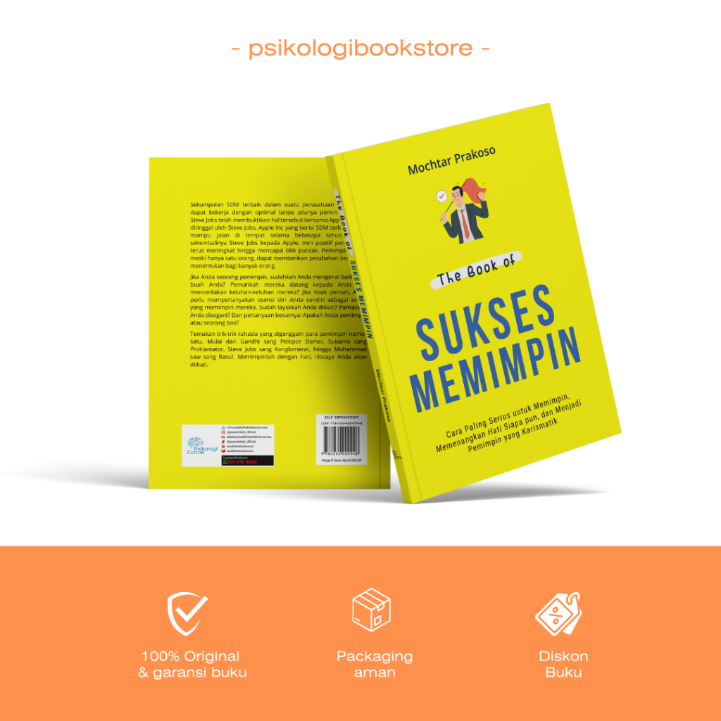 Jual Buku The Book Of Sukses Memimpin: Cara Paling Serius Untuk ...