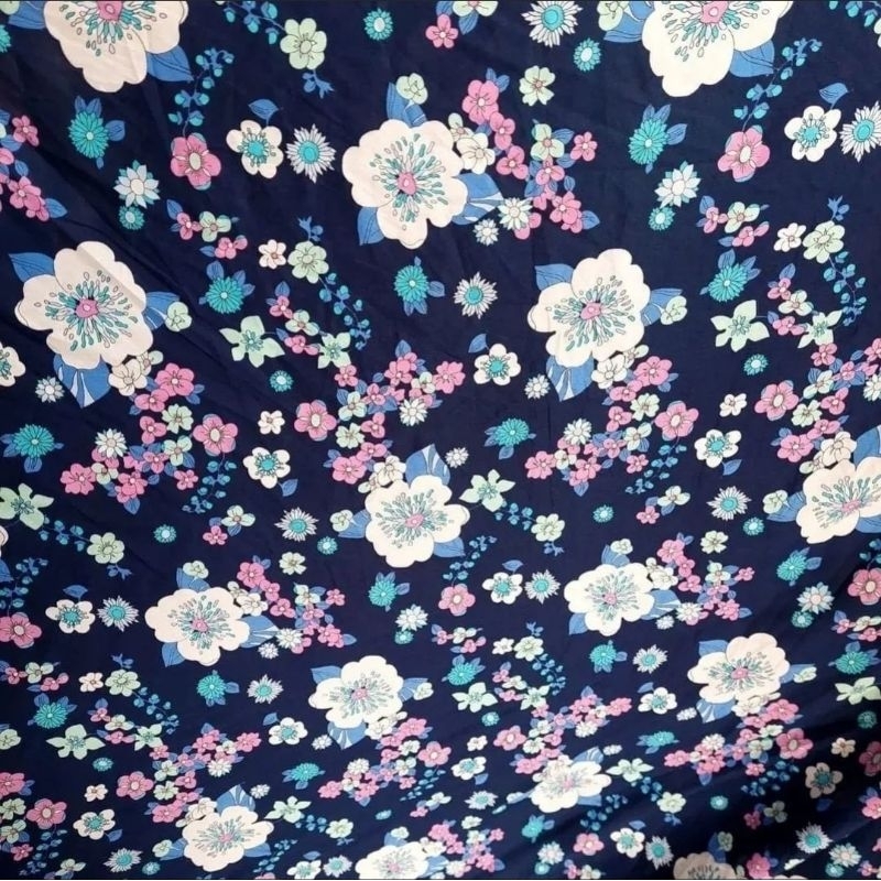 Jual Kain katun paris premium motif | Shopee Indonesia