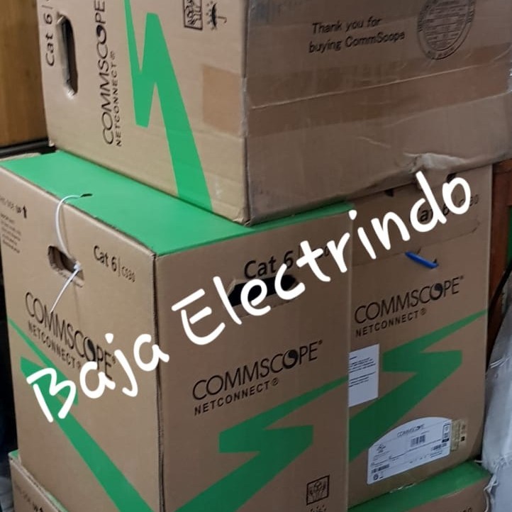Jual Kabel Data Cat 6 AMP/COMMSCOPE @305m Kabel Utp Cat6 | Shopee Indonesia