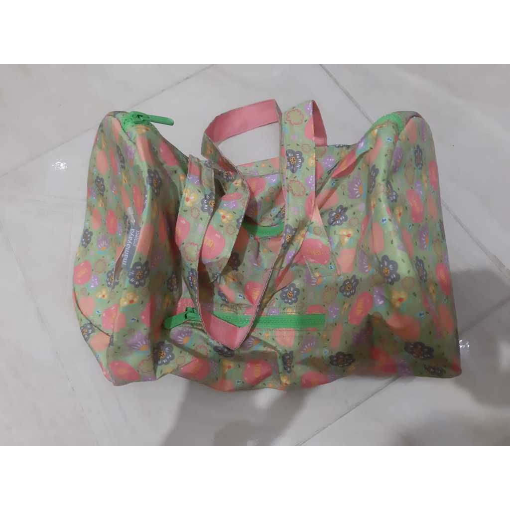 Jual Duffle Bag TENGTENG Ayana Hijau Lumut Milky Mamayaya PROJECT ...