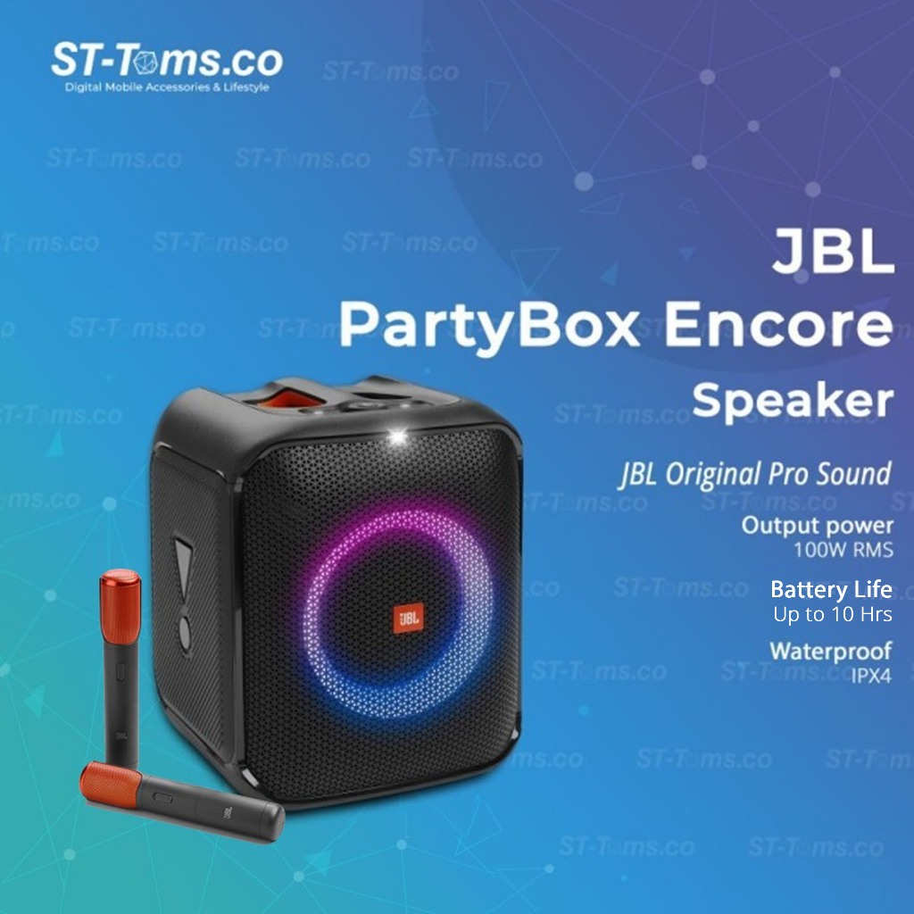 Jual JBL PartyBox Encore Essential 100W Sound Built-in Dynamic Light ...
