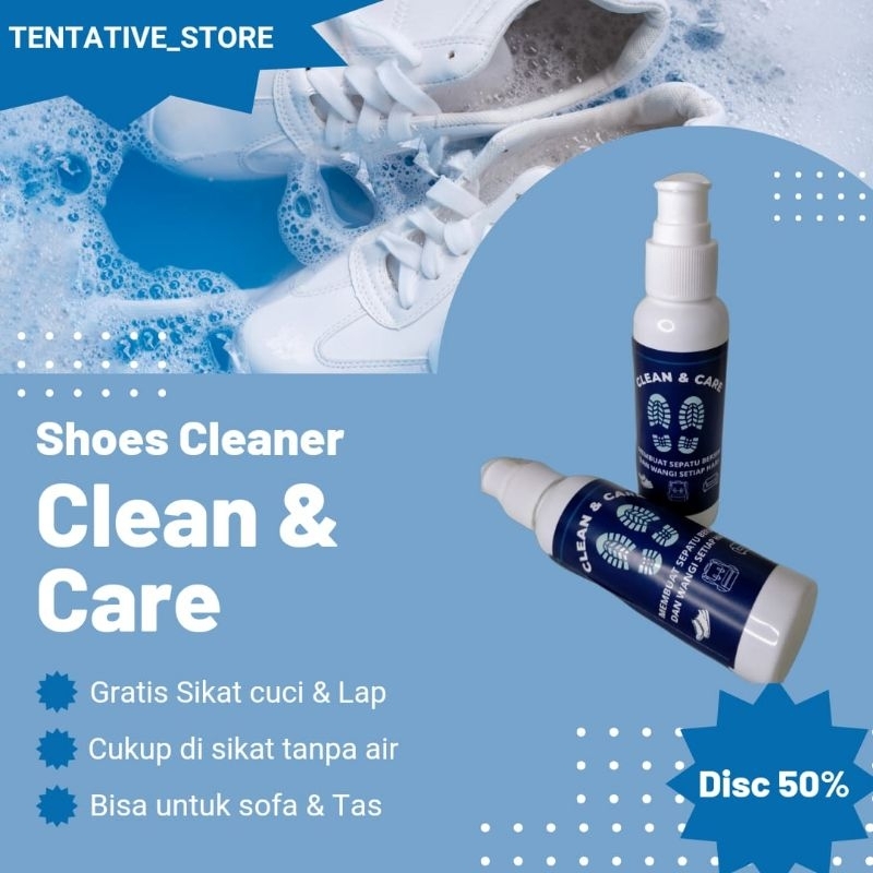 Jual [Clean and Care 250ml] pembersih dan perawatan sepatu, Cairan ...