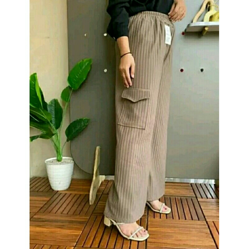 Jual KULOT CARGO KNIT HORNET PREMIUM// KULOT PANTS KNIT HORNET TERBARU ...