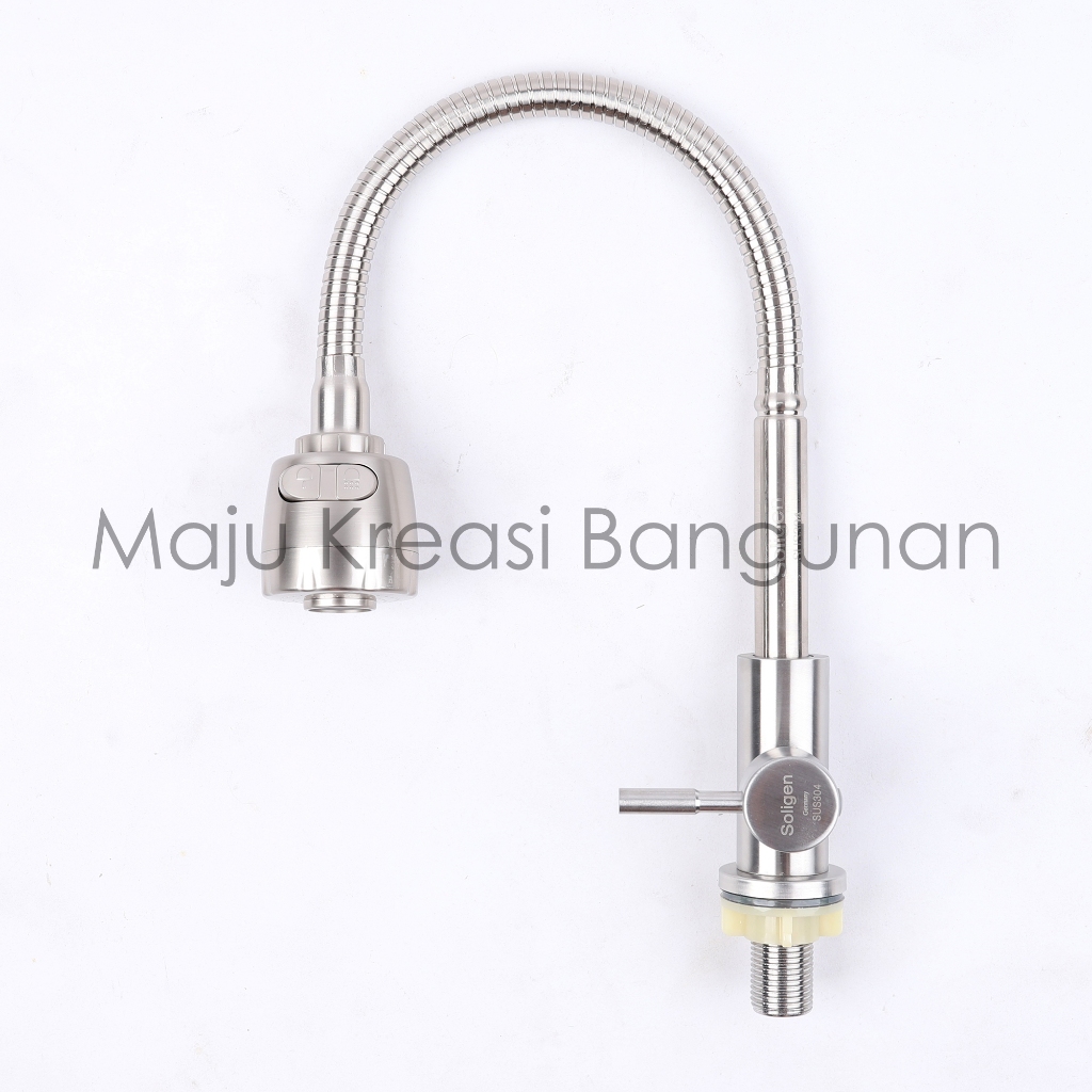 Jual Kran Angsa Fleksibel SOLIGEN Stainless SUS903 Keran Cuci Piring ...