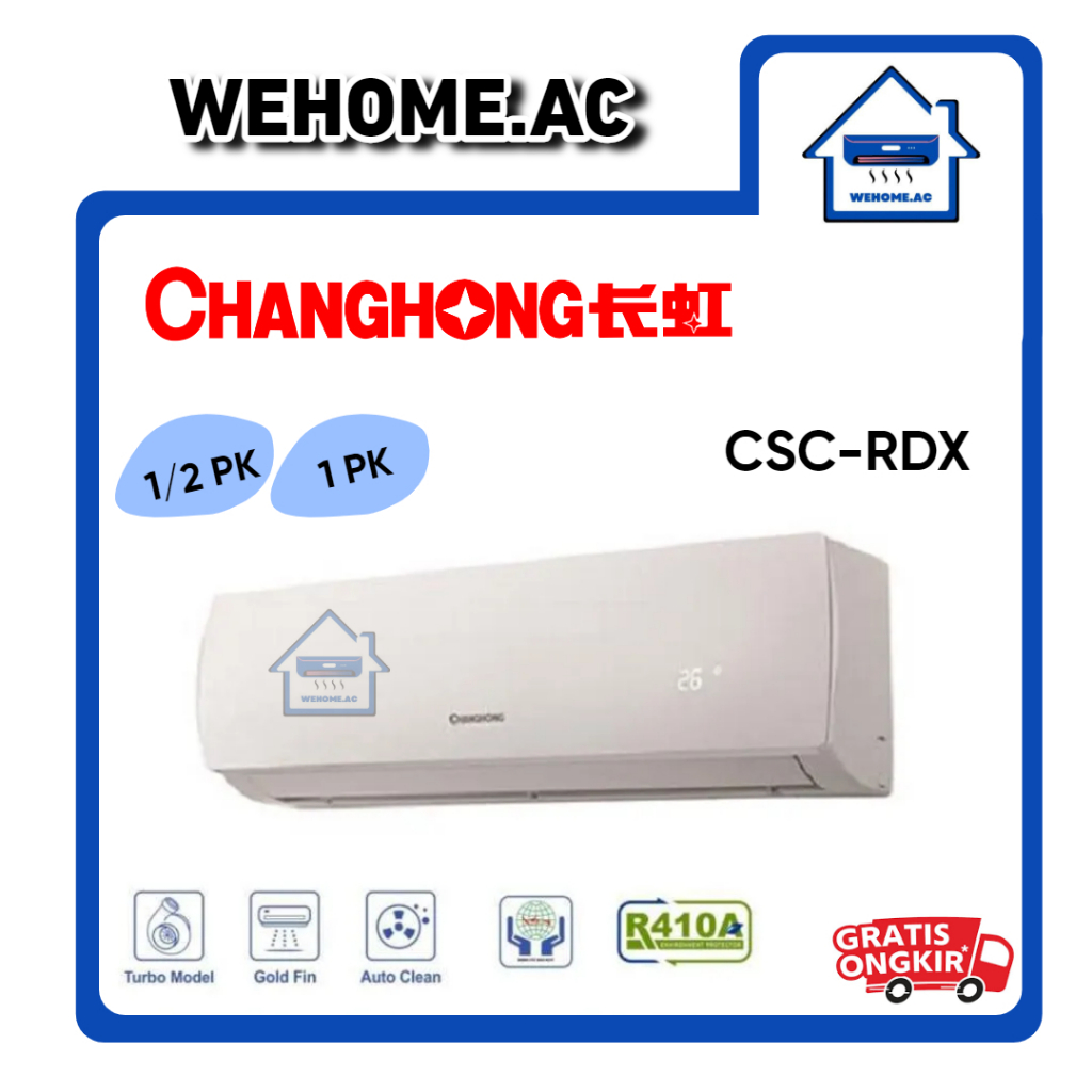 Jual AC Changhong CSC-RDX / CSC12NVA 1/2 - 1.5 PK AC Changhong Low Watt ...