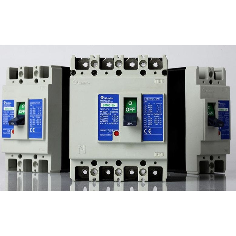 Jual MCCB Shihlin BM60-SN (380V 7,5kA, 220V 10kA) 2P - 40A | Shopee ...