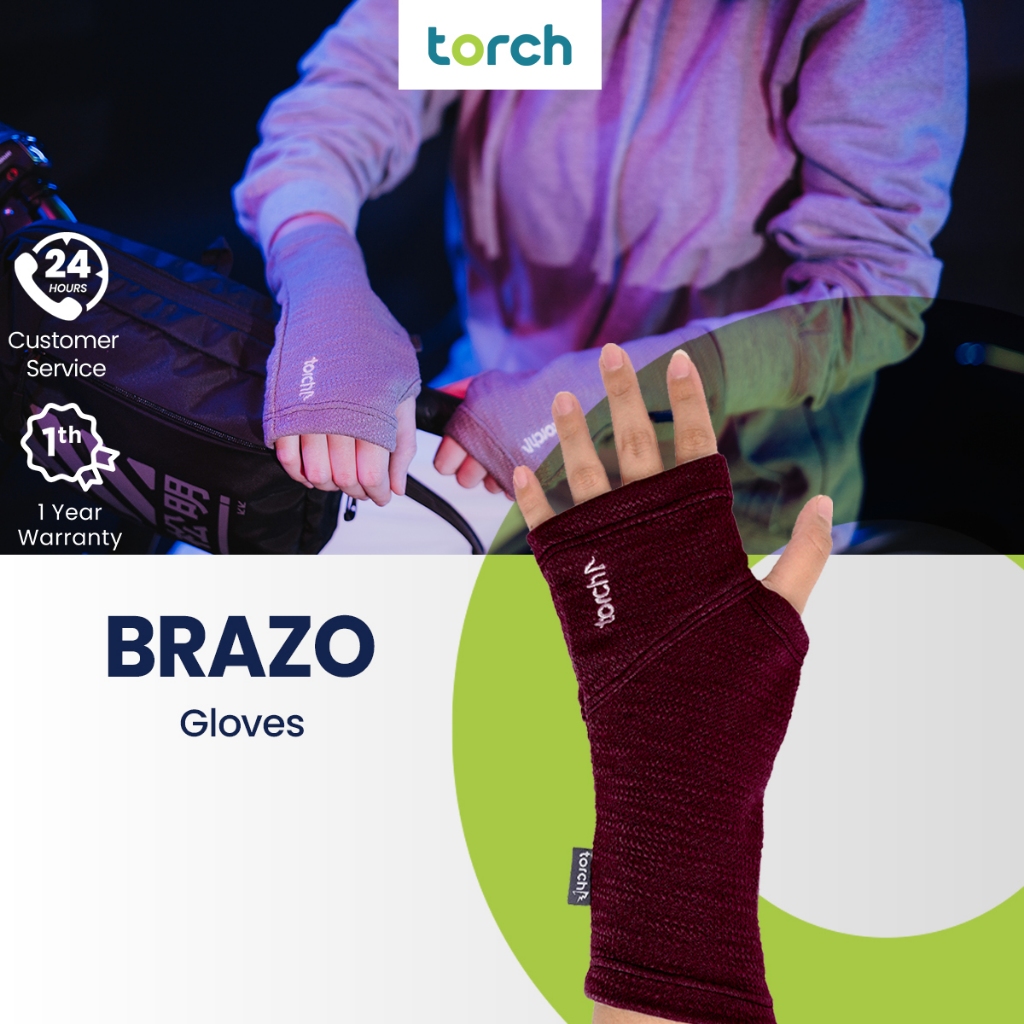 Jual TORCH Brazo Sarung Tangan - Half Gloves | Shopee Indonesia