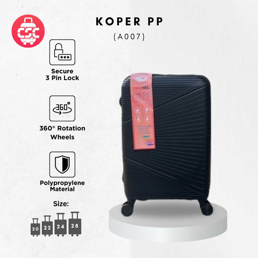 Jual (A007) Koper Sultan / Koper Cabin 20, 22, 24, 28 Inch Expanded ...