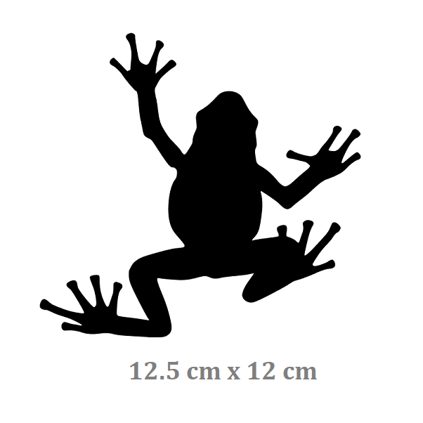 Jual Stiker Unik Lucu Body Kaca Mobil Cutting Sticker Kodok Nempel ...