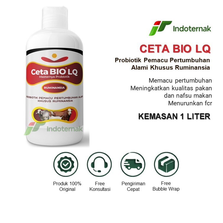 Jual CETABIO LQ RUMINANSIA - Probiotik Pemacu Pertumbuhan Alami Untuk ...