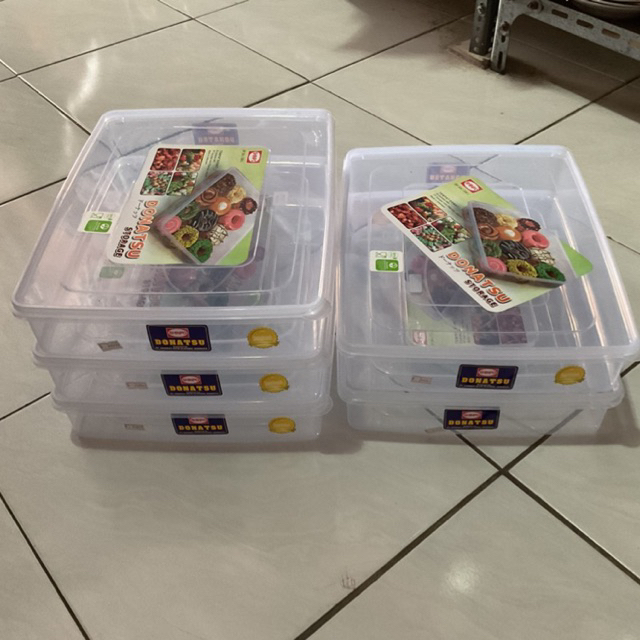 Jual DONATSU BOX SHINPO TEMPAT DONAT DAN GORENGAN KEDAP UDARA | Shopee ...