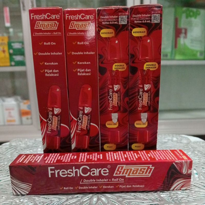 Jual Fresh Care Smash | Freshcare Smash | Double Inhaler+Roll On ...