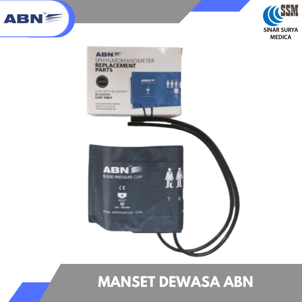 Jual Manset Tensimeter Manual ABN Dewasa 2 slang | Shopee Indonesia