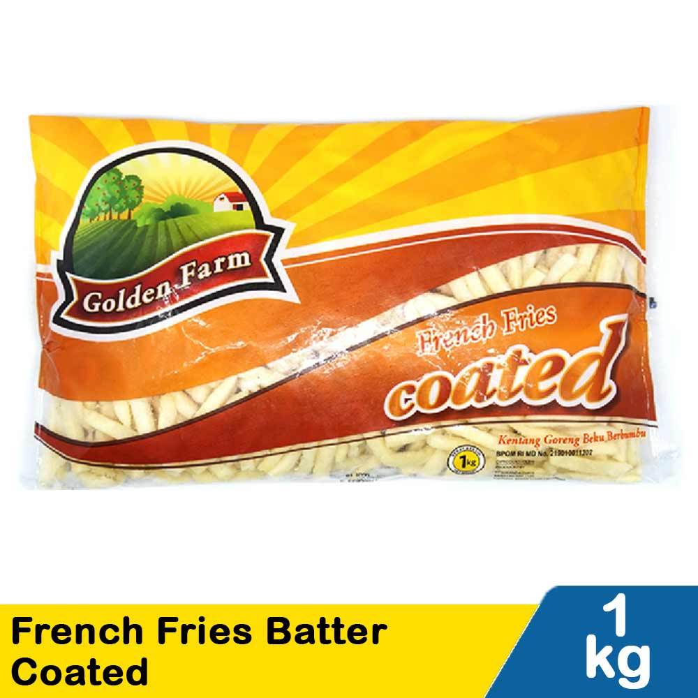 Jual Golden Farm French Fries Batterred Coated 1Kg Khusus Instan ...