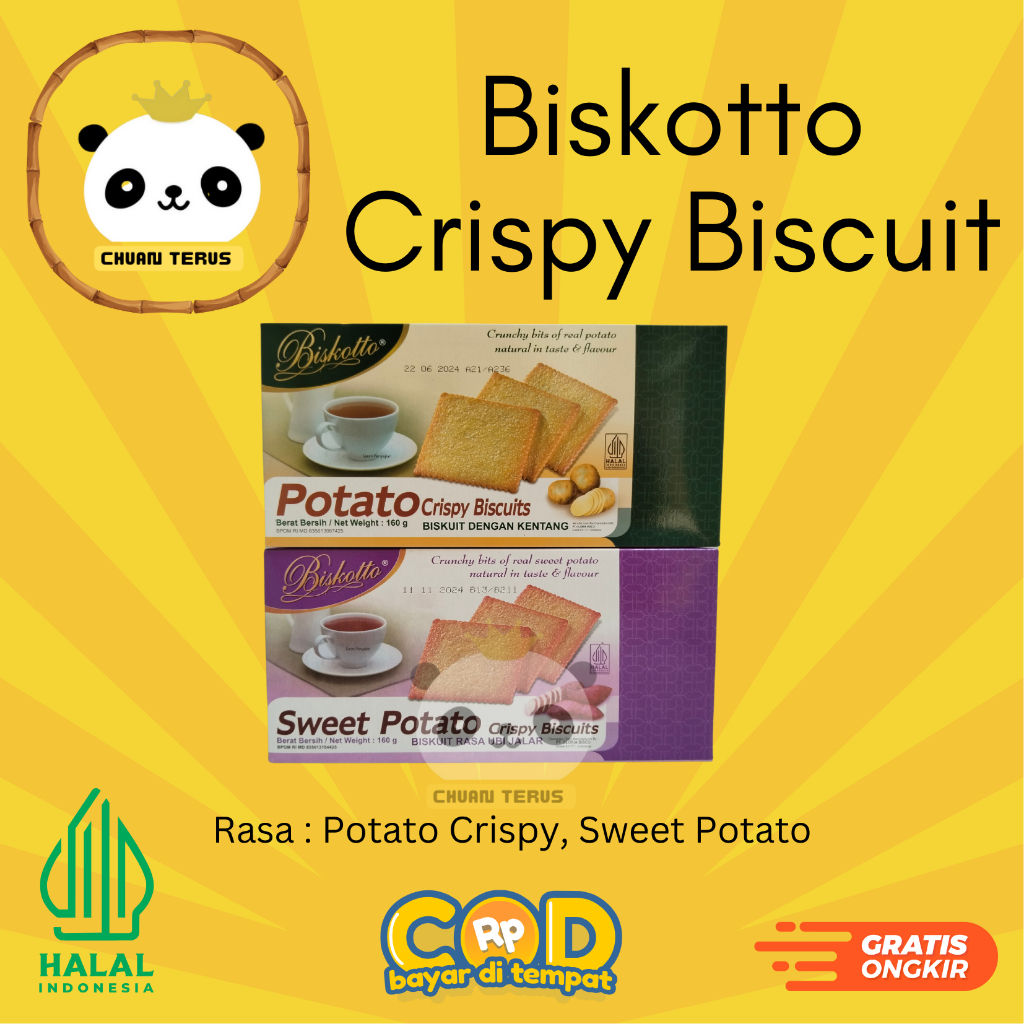 Jual BISKITOP - BISKOTO POTATO BOX 160g Biskuit Kue Kering Anak Dewasa ...