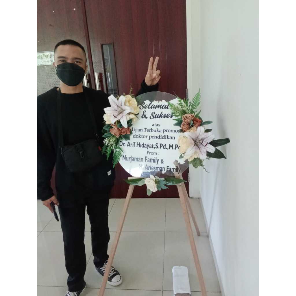 Jual [READY Siap Kirim] Standing Acrylic - Papan bunga ucapan akrilik ...