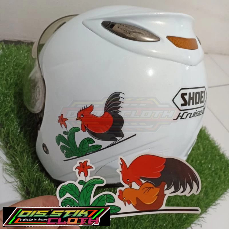 Jual Sticker Helm Ayam Jago Mangkok Ajinomoto | Shopee Indonesia