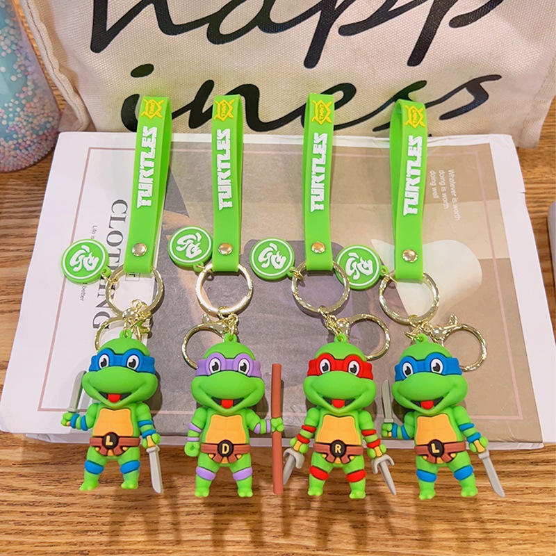 Jual Gantungan Kunci TMNT Keychain Karakter Kura Kura Ninja Teenage ...