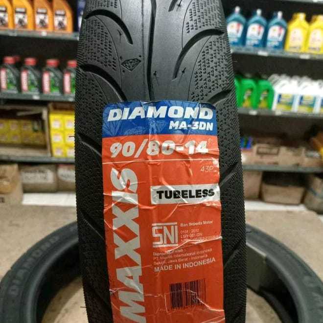 Jual Ban Maxxis DIAMOND 90/80-14 TUBELESS | Shopee Indonesia