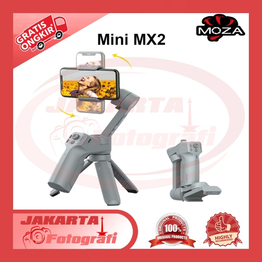 Jual MOZA MINI MX 2 3-Axis Handheld Gimbal Stabilizer | Shopee Indonesia