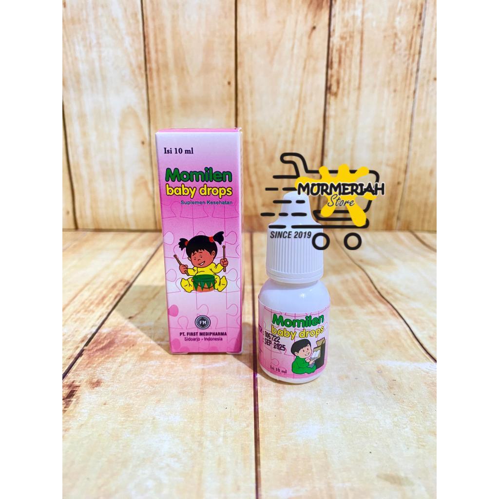 Jual Momilen Baby Drops 10 ml-Multivitamin+Lysine Drop untuk anak ...