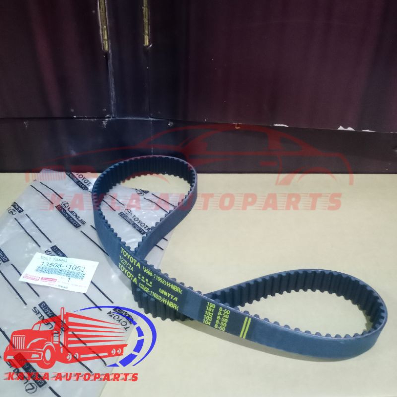Jual TIMING BELT TOYOTA STARLET 1,3. SABUK TIMING STARLET 1300CC OEM ...