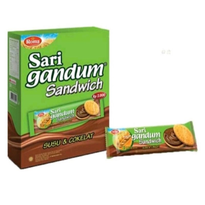 Jual Roma sari gandum per box isi 12 pcs | Shopee Indonesia