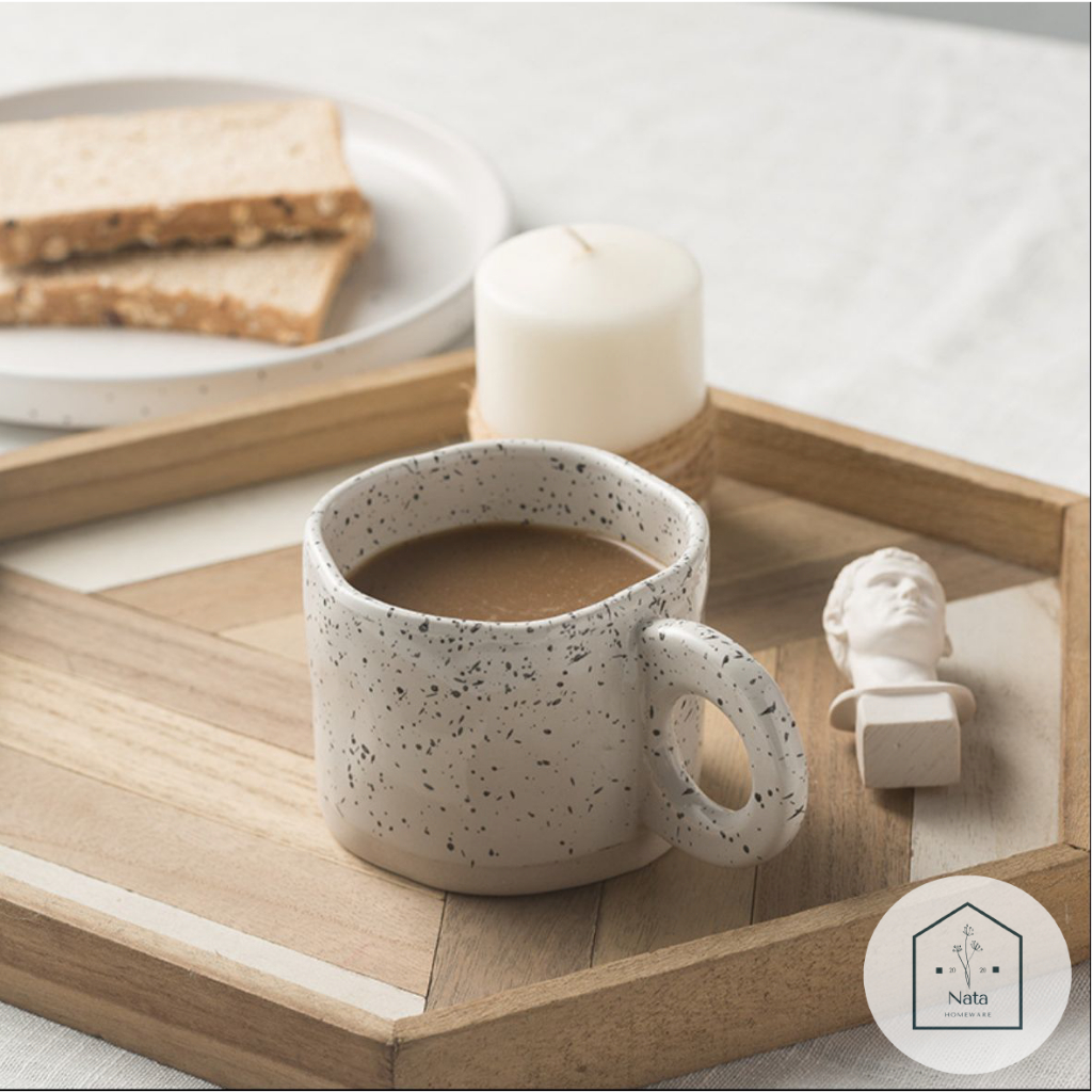 Jual [CERA] CERAMIC MUG / MUG KOPI ESTETIK/ COFFEE MUG AESTHETIC / MUG ...