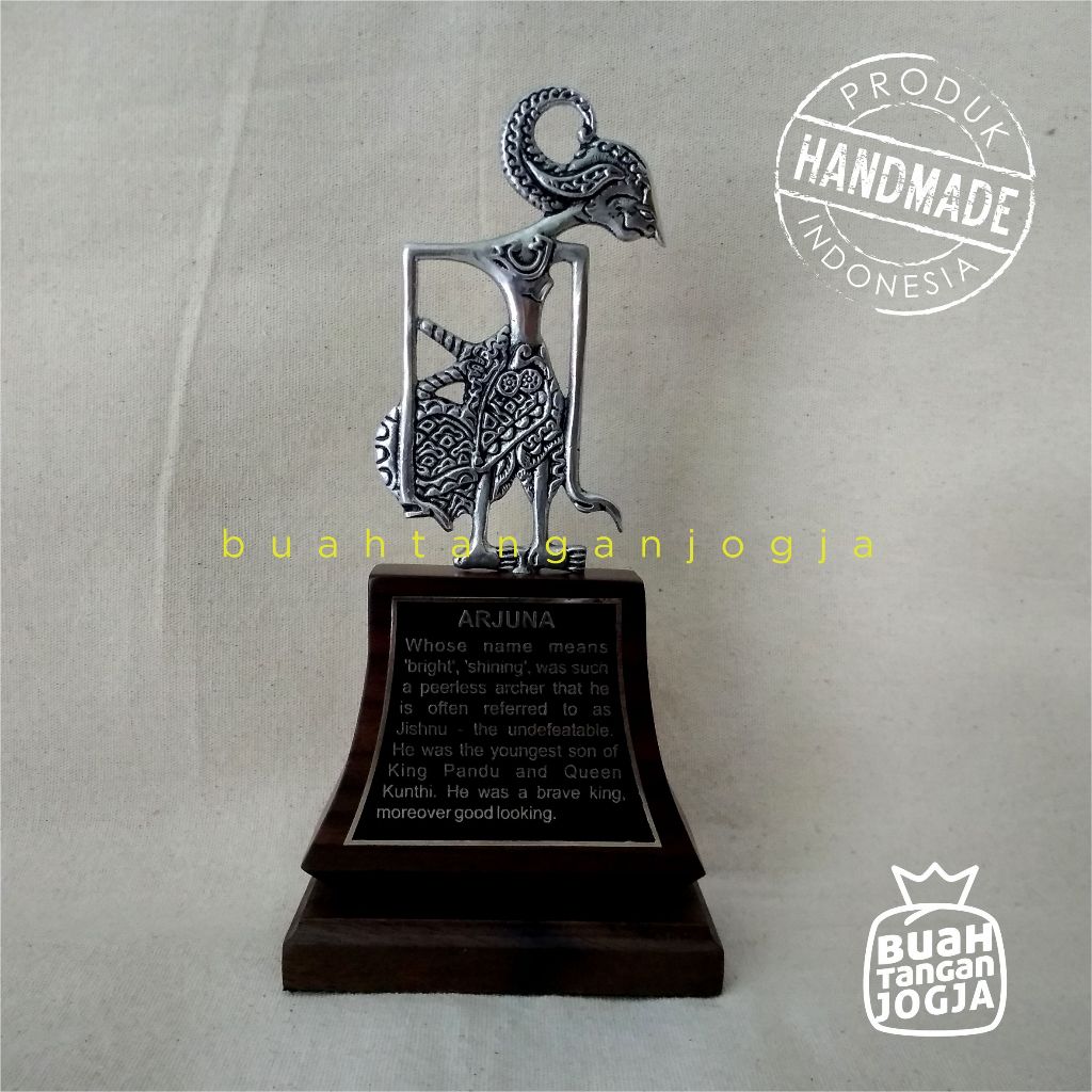 Jual Pajangan Wayang + Label Custom - Kerajinan Khas Jogja | Shopee Indonesia