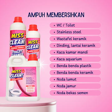 Jual Pembersih Toilet by MISS CLEAN | Shopee Indonesia