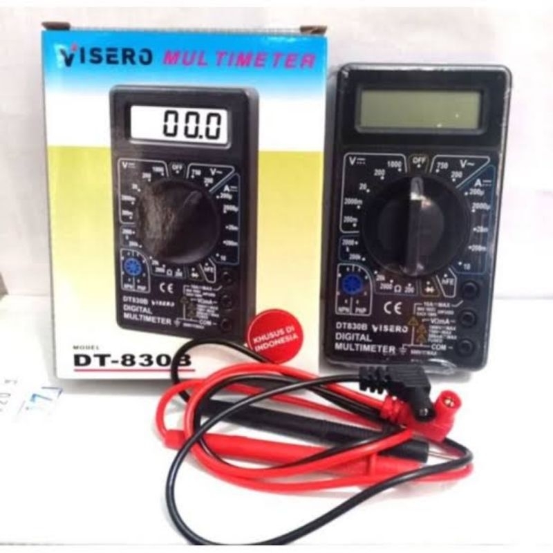 Jual DIGITAL MULTITESTER / MULTIMETER VISERO DT-830B | Shopee Indonesia