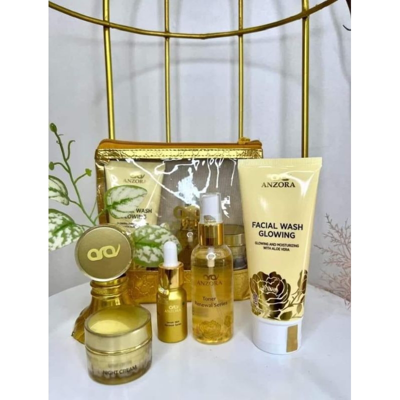 Jual Anzora skincare 1paket | Shopee Indonesia