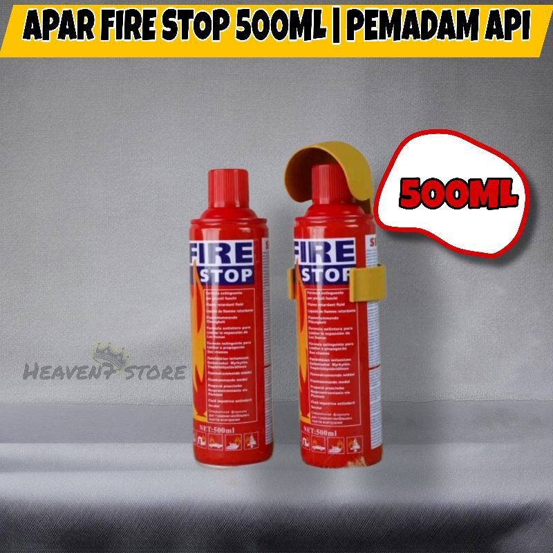Jual APAR FIRE STOP 500ML | PEMADAM API ISI 500ML | Shopee Indonesia