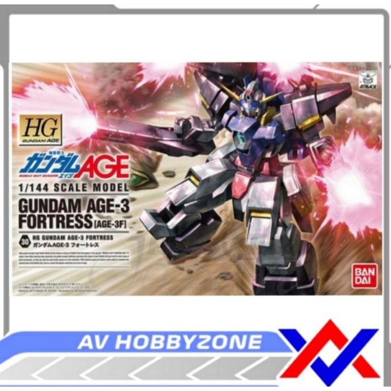 Jual HG Age 3 Fortress (1/144) Bandai | Shopee Indonesia
