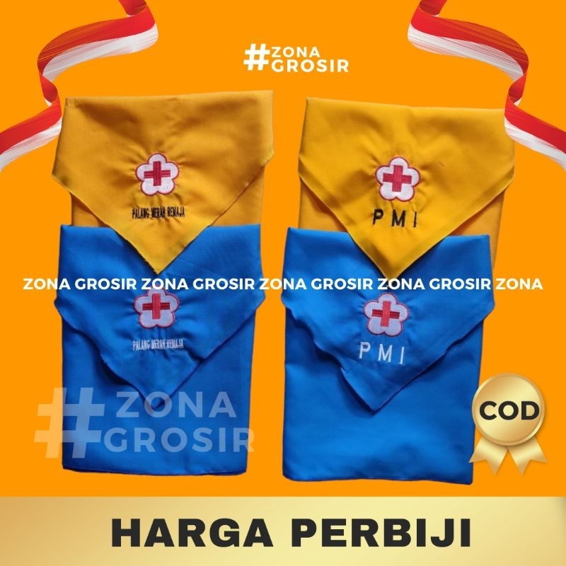 Jual Syal PMR dan PMI bordir ( bijian ) | Shopee Indonesia