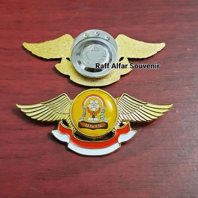 Jual PIN OSIS MODEL WING - PIN WING SEKOLAH | Shopee Indonesia
