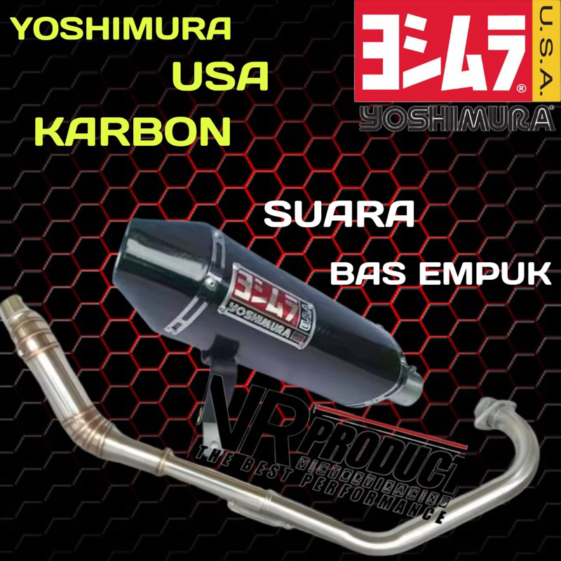 Jual Knalpot Yoshimura Karbon motor Jupiter MX Old/New/King | Shopee ...