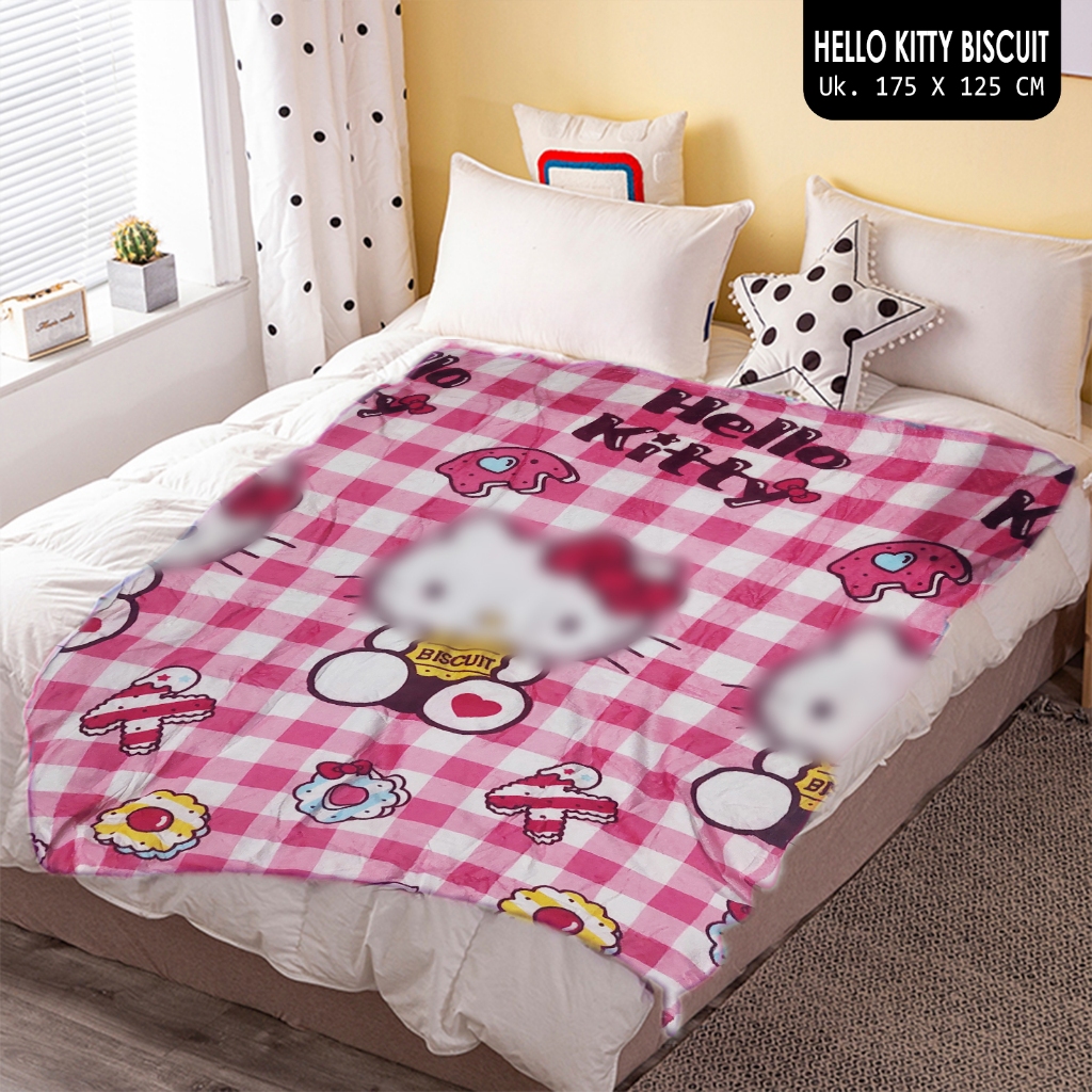 Jual SELIMUT HK300 BULU HALUS MOTIF DORAEMON SELIMUT BULU KARAKTER HIGH ...