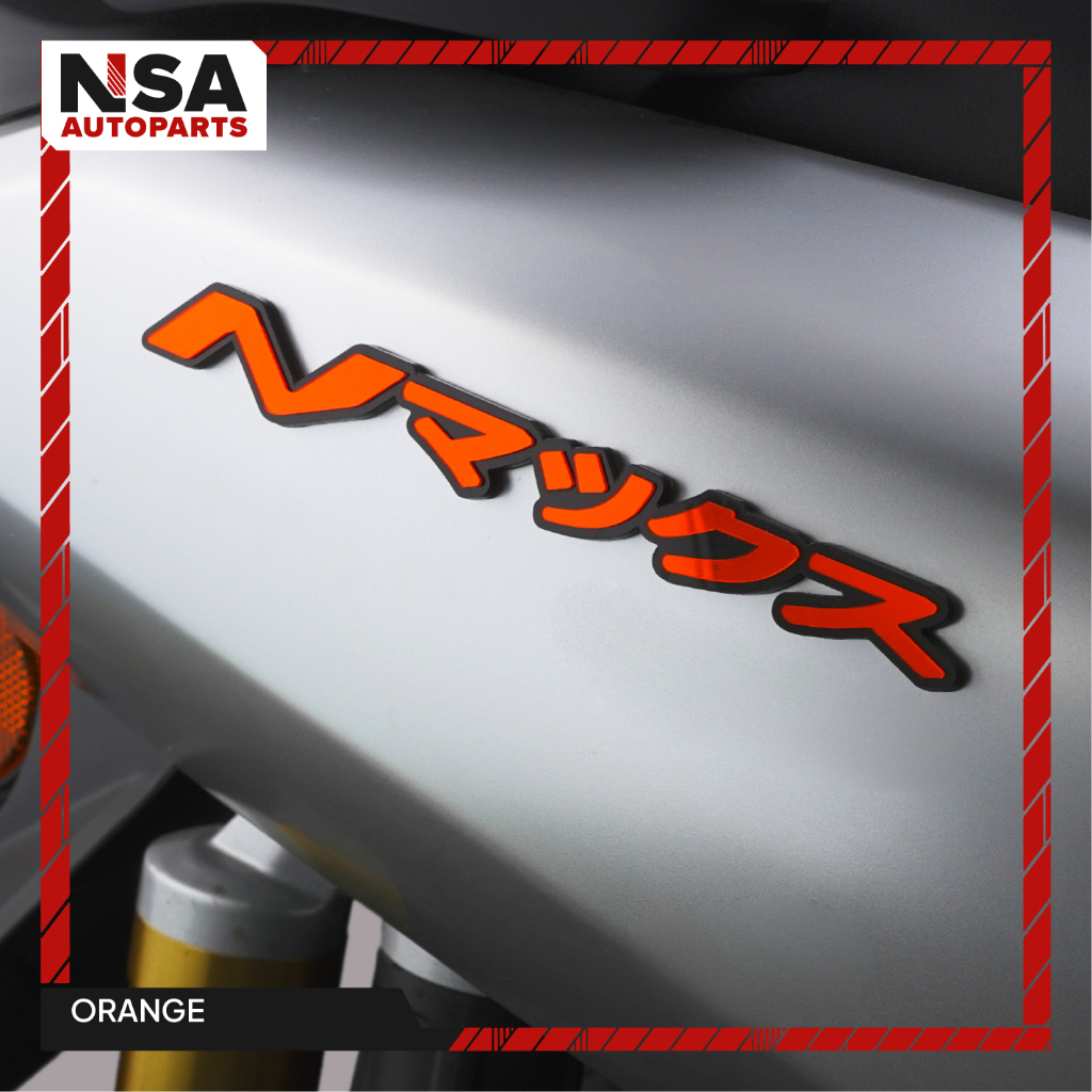 Jual EMBLEM NMAX LOGO NMAX JAPAN 3D 2 PCS BUKAN STIKER ATAU STICKER ...